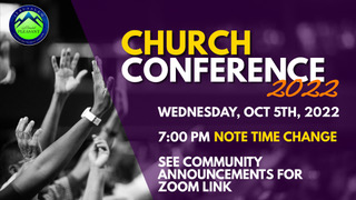 Charge Conference – Jerusalem-Mt.Pleasant UMC